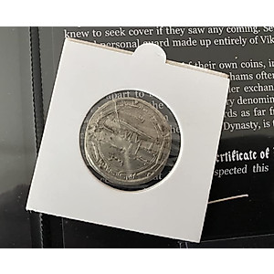 1900 No Mint Mark Age of Vikings Abbasid Dynasty SILVER Coin COA & History & Album Included 1 Seller Fine
