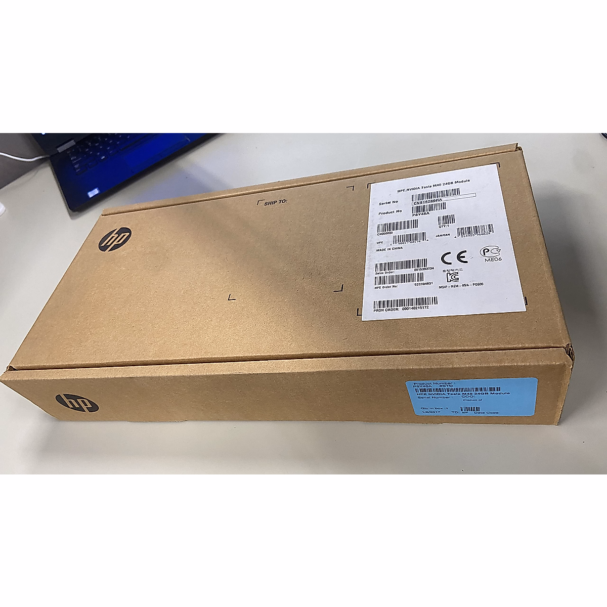 Hewlett Packard Enterprise NVIDIA Tesla M40 24GB Module