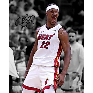 Ikonic Fotohaus Jimmy Butler Signed Photo Autograph Print Wall Art Home Decor