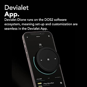 Devialet Dione - All-in-One HDMI Dolby Atmos Soundbar - Enhance Home Cinema - Patented Technologies for Immersive Sound - Seamless Connectivity