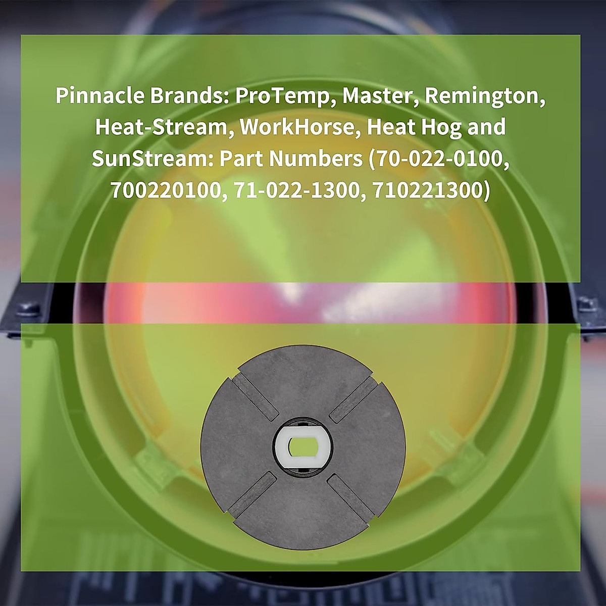 Huarntwo PP204, HA3004 1/2" Rotor Kit for Desa, Reddy, Master Heater #70-022-0100