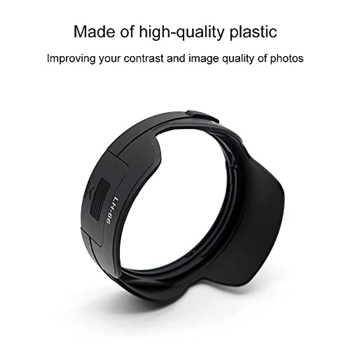 LH-66 Camera Mount Lens Hood Compatible with Olympus M. ZUIKO ED 12-40mm F2.8 Lens DSLR Lens Hood
