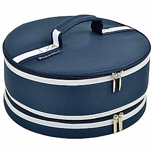 Picnic at Ascot Original Pie and Cake Carrier 12" Diameter- Designed & Quality Approved in the USA
