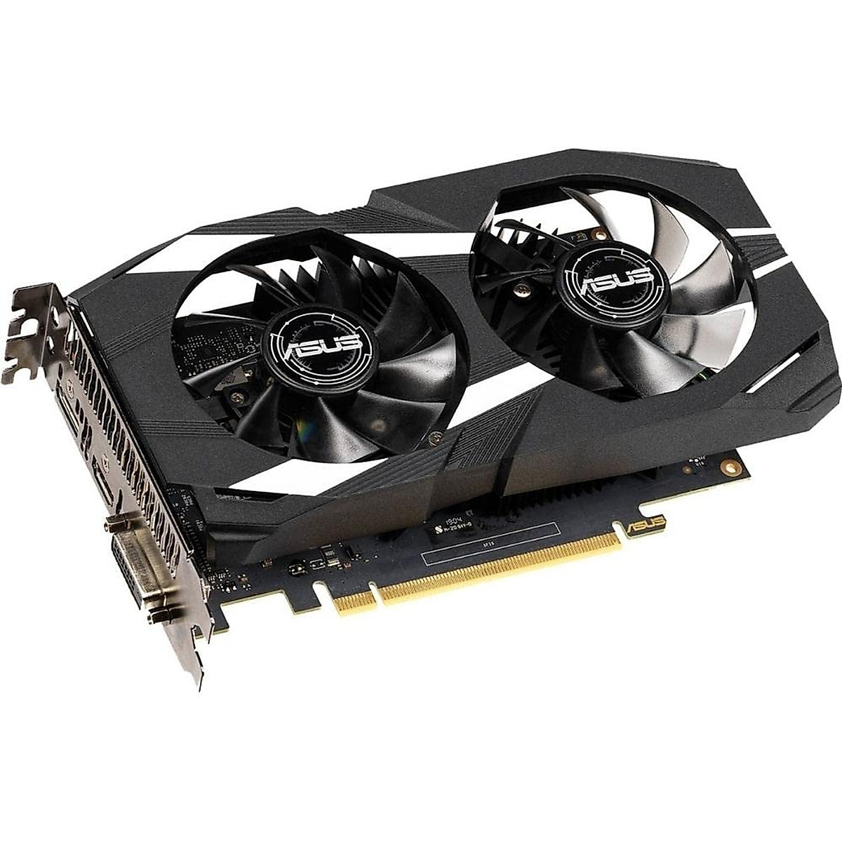 ASUS GeForce GTX 1650 Overclocked 4GB Dual-Fan Edition VR Ready HDMI DP 1.4 DVI Graphics Card (Dual-GTX1650-O4G)