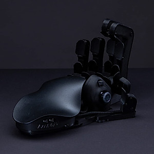 AZERON Classic Gaming keypad - Programmable Gaming Keyboard for PC & Console Gaming - Customized, 3D Printed Analog Thumbstick keypad with 26 Buttons - for Righties (Black)