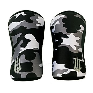 Bear KompleX Knee Sleeves for Weightlifting, Lifting Knee Sleeves for Men & Women, 5mm/7mm Compression Neoprene Knee Sleeve Support for Squats, Powerlifting, Gym & CrossFit