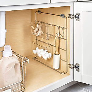 iDesign Ariel Modular Grid Under-Sink Cabinet Organizer, 16.69" x 15.2" x 4.06"