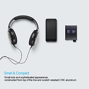 SMSL T2 Vacuum Tube Headphone Amplifier, Mini Audio HiFi Stereo Integrated Amp