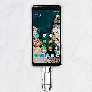 Reletech Portable SSD USB 3.2 Gen2 Type-C Dual Connectors up to 480MB/s Aluminum Mini External Solid State Drive Compatible with PS4/XBox/phone/TV/Windows/Mac(512GB)