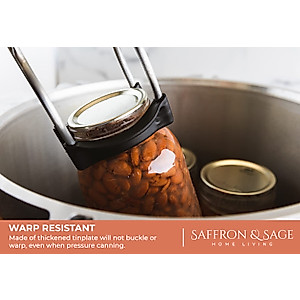 Saffron & Sage Canning Lids Regular Mouth - 120 Count Quality Universal Lids for Ball, Kerr Mason Jars - Good Sealing Performance for a Tight Seal, Food Grade, Rust Proof, and Thick to Prevent Warping