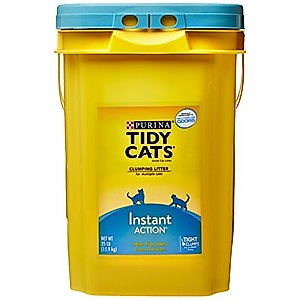 Tidy Cats Purina Instant Action Scoop Pail, 35 lb