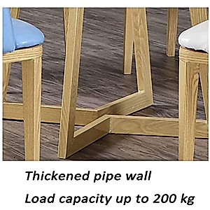 Conference Reception Room Coffee Table with Chair, Table and Chair Combination Restaurant Bar Farmhouse Balcony Tea Shop Reception Leather Lounge Study Cake Shop Round Table (Yellow 60cm) ( Color : Ye