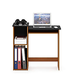 Furinno Econ Multipurpose Computer Writing Desk, Light Cherry/Black