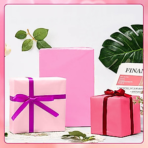 60 Sheets Tissue Paper for Packaging Gift Bags Decoration, Mixed Pink Wrapping Tissue Paper Bulk for DIY Art Crafts Birthday Wedding Halloween, 14 X 20 Inch