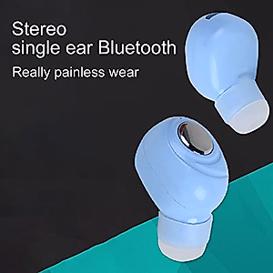 OCUhome True Wireless Earbuds, Bluetooth Headphones, L16 Wireless Earphone Bluetooth 5.0 Noise-canceling Mini in-Ear Earbud Sports Headset for Business Black