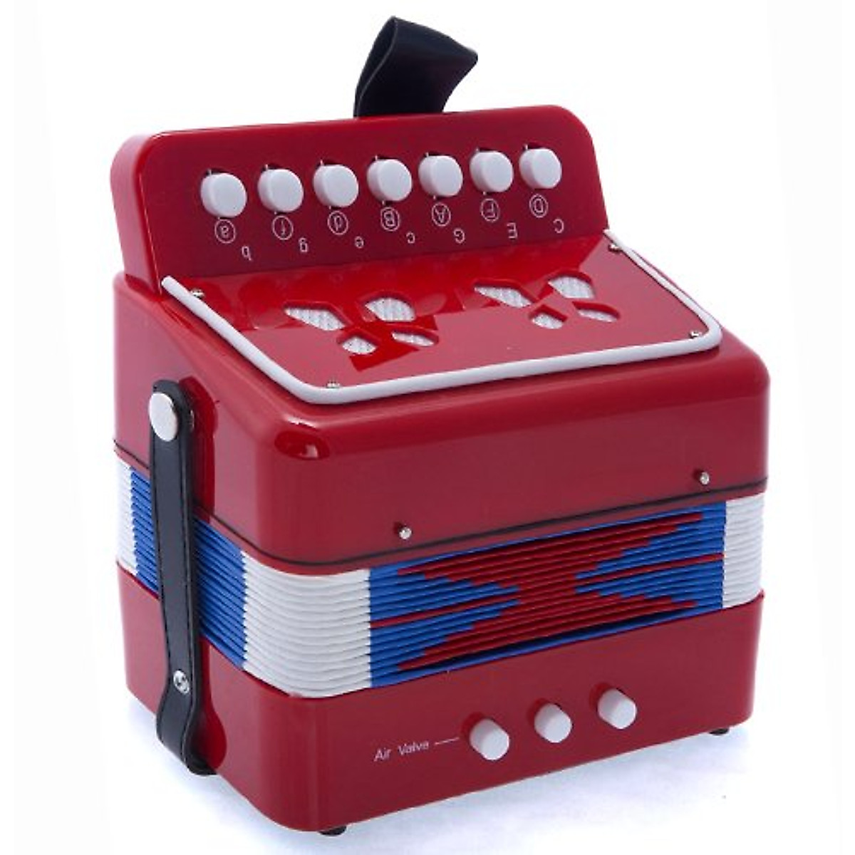 D'Luca G105-RD Child Button Accordion Red