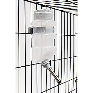 Lixit Top Fill NO-Drip Water Bottles for Dogs. (44 FL Oz (Pack of 1), White)