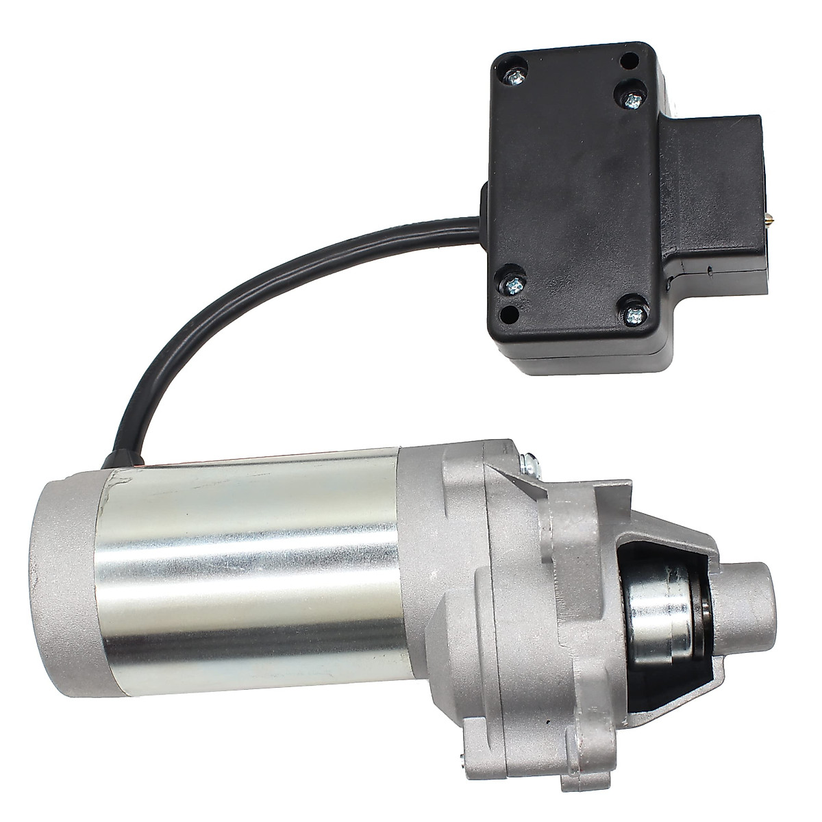 Fullas JQ170-1 Electric Starter Motor Compatible with Champion Snowblower Powered by Rato 208CC Gas Engine