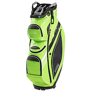 IZZO Golf Transport Golf Cart Bag Perfect for Riding or a Push cart - Lime, Black, White