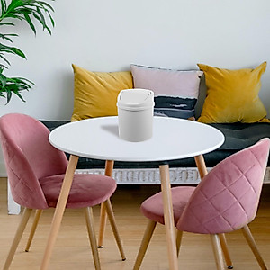 ABOOFAN Mini Table Trash Can Mini Garbage Can Living Room Trash Can Swing Top Bin Office Trash Can Mini Trash Can Waste Basket for Home Mini Desktop Trash Can Garbage Container