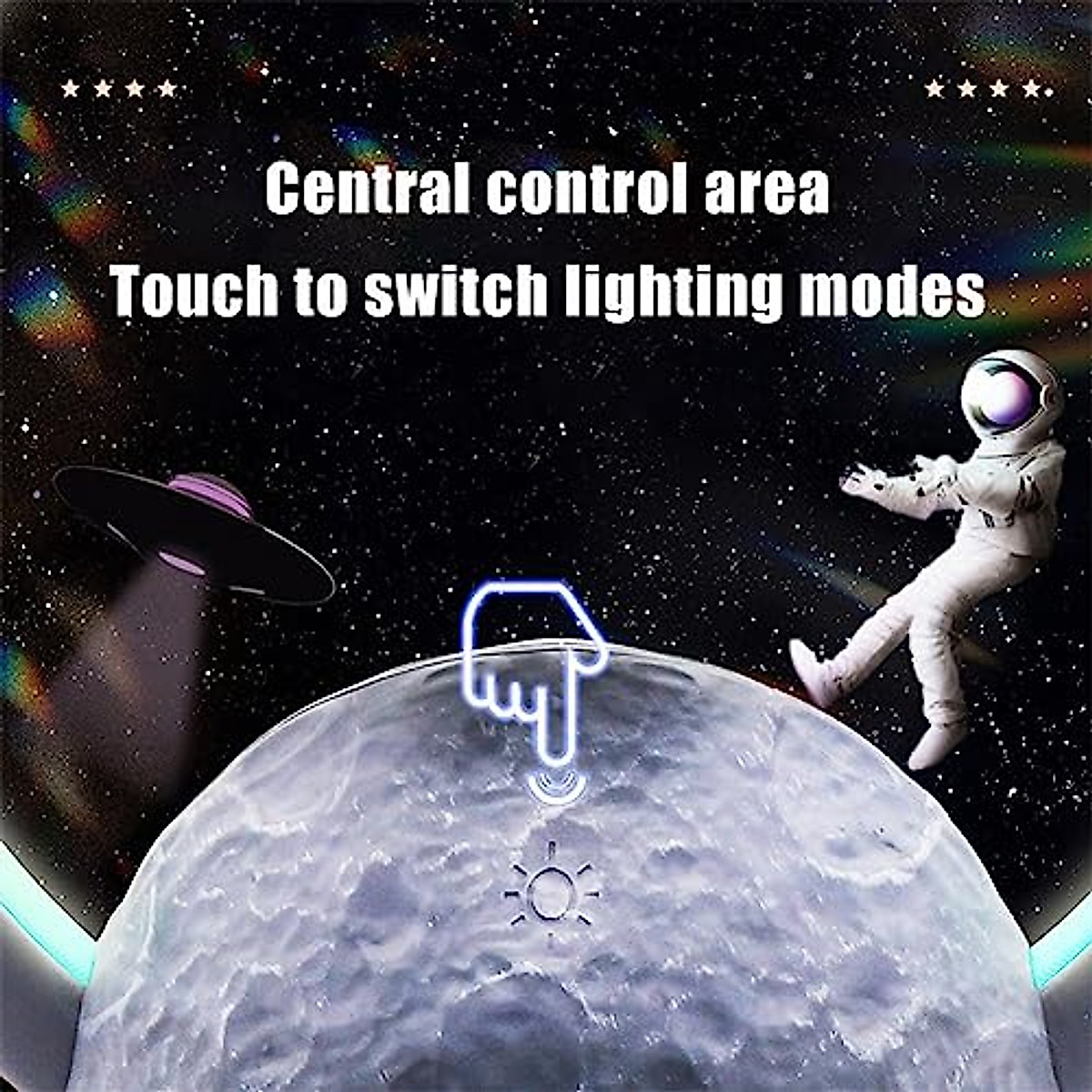 PRIZOM Bluetooth Speaker Subwoofer Sound Box Portable Plastic with Led Light Support USB TF Card for Office Outdoor Home Player