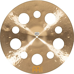 Meinl Cymbals Byzance 18" Extra Dry Thin Trash Crash — Made in Turkey — Hand Hammered B20 Bronze, 2-Year Warranty (B18EDTRC)
