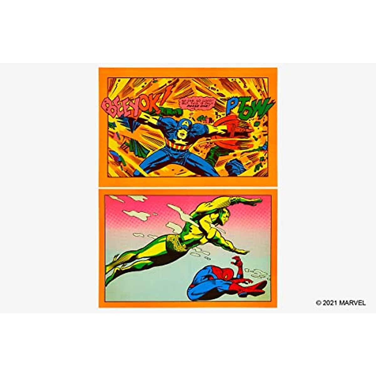 Marvel Classic Black Light Collectible Poster Portfolio