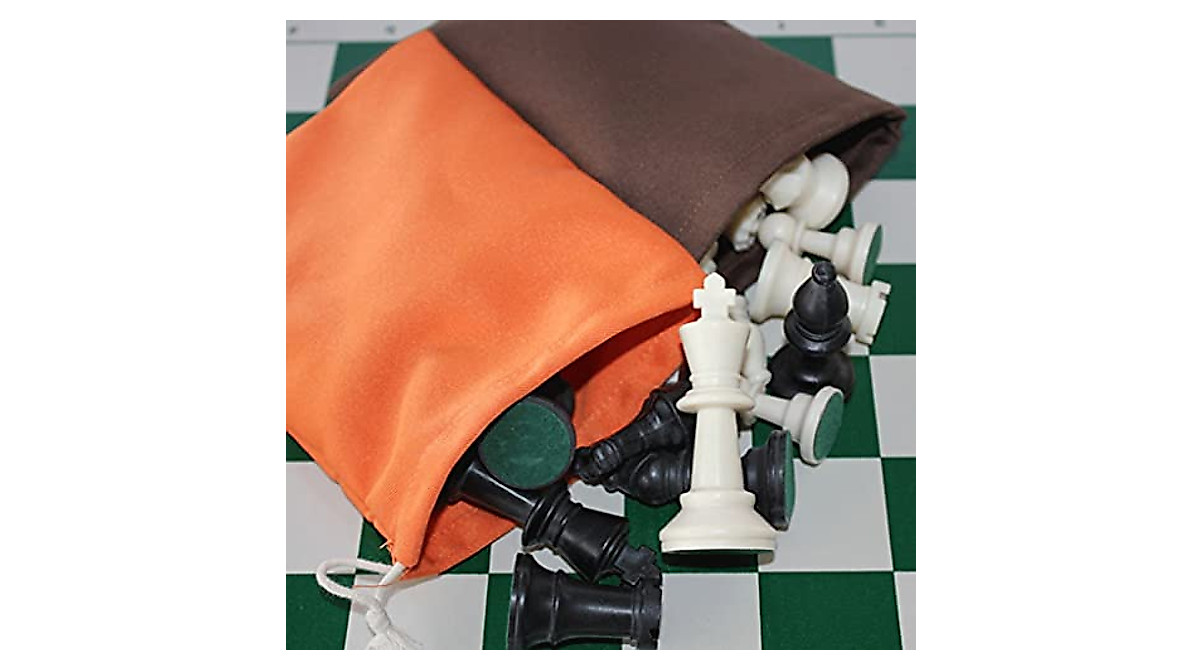 LYUN 2-in-1 Travel Chess Set for Kids & Beginners