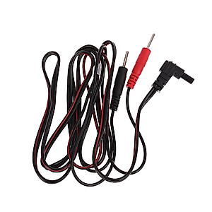 Meokro Pin Type Electrode Wires Cable, TENS Cable Wires for TENS Unit Physiotherapy Machine