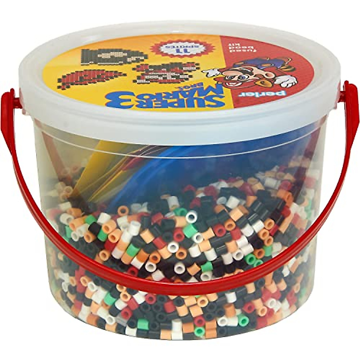 Perler Craft Bead Bucket Activity Kit, 5003 pcs, Super Mario Brothers - 80-42947