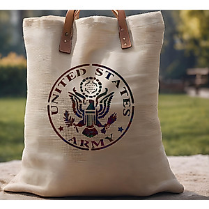 US United States Army Stencil Template Reusable for Painting on Walls, Wood, Arts and Crafts (468) - 8.5 x 11 Inches