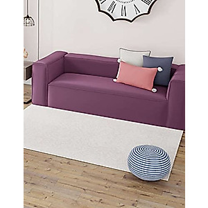 Unique Loom Rushmore Collection Area Rug - Adams (9' x 12' Rectangle, Beige/Ivory)