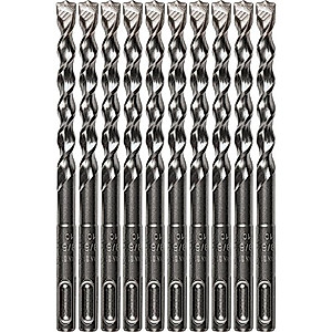 Makita B-60919 3/8" x 6" SDS-Plus Bit, 2-Cutter, 10/Pk