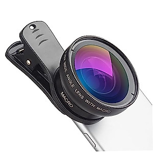 Smartphon 1 Set 2 Telephoto Lens Phone Lens Smartphones Wide Angle Lens Cellphone Cell Phone Video Lens Mobile Camera Lens Camera Lens Cell Phone Camera Lens SLR