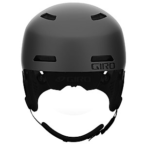 Giro Ledge Ski Helmet - Snowboard Helmet for Men, Women & Youth - Matte Graphite - Size M (55.5-59cm)