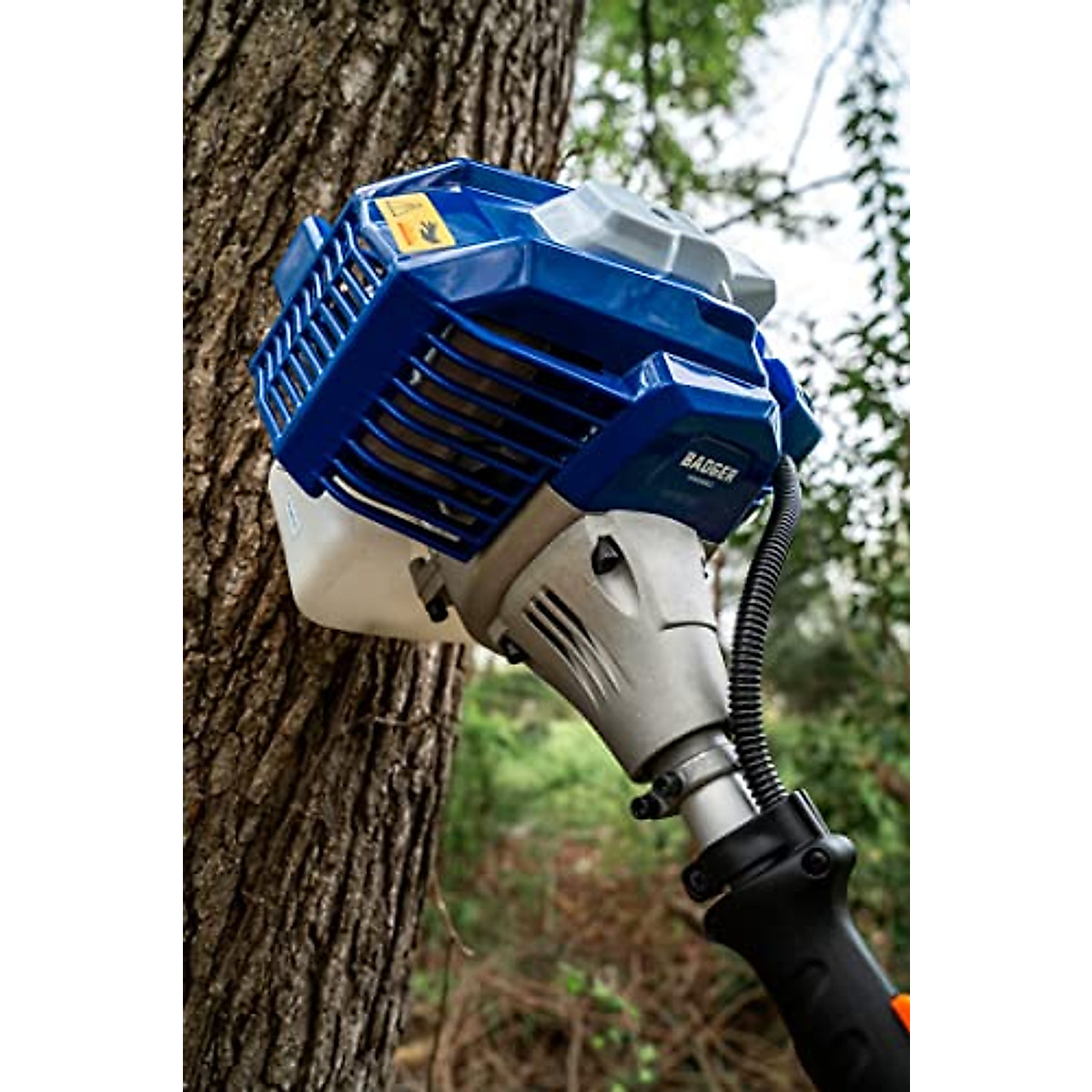 WILD BADGER POWER 26cc Weed Wacker Gas Powered, 3 in 1 String Trimmer/Edger 17'' with 10'' Brush Cutter,Rubber Handle & Shoulder Strap Included