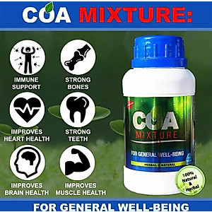 COA MIXTURE for General Well-Being Liquid Herbal Supplement