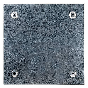 BirdRock Home 2 Pack Magnetic Glass Dry Erase Board for Wall – Glass Whiteboard for Offices, Meeting Rooms, Classrooms or Homes – 2 Dry Erase Markers - 4 Magnets – 2 Marker Holders - White