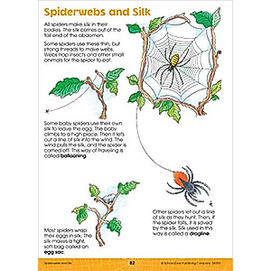 School Zone - Big Science Workbook - 320 Pages, Ages 7 to 9, 2nd Grade, 3rd Grade, Weather, Seeds, Plants, Insects, Mammals, Ocean Life, Birds, and More (School Zone Big Workbook Series)