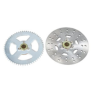 labwork Rear Live Axle Kit with Brake Assembly & Chain Replacement for Drift Trike Go Kart 50cc 70cc 90cc atv quads 29 inch/740mm