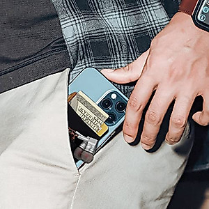 SHONDE Card Holder, Stick-on Wallet Functioning as iPhone Wallet Case, Android Phone Case with a Card Holder, Credit Card Wallet, Card Case and Money Clip (Dark Grey)