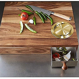 Q/A Stainless Steel Garbage Lid Round Recessed Counter Top Cover Trash Bin Built-in Balance Flap Auto Flap Trash Grommet Flexible Swing Trash Can Lid Accessory Kitchen Garbage Use (Titanium Gold)