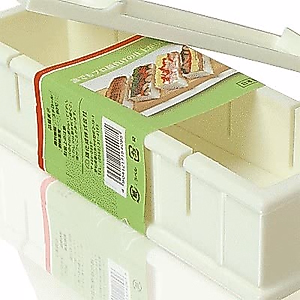 JapanBargain 3254x2, Set of 2 Japanese Plastic Oshizushi Press Sushi Box Mold Maker Oshizushihako