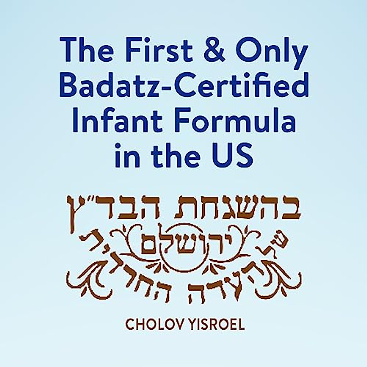 Similac Lamehadrin Badatz-certified Advance Infant Formula with Iron, Certified Kosher Baby Formula Powder, 24.7 ounce (Single Can)
