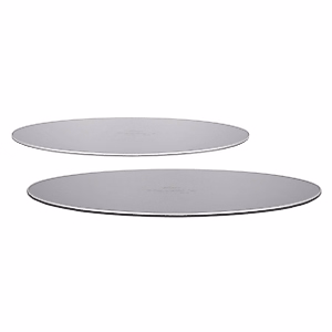 Fat Daddio's PCB-8PK Anodized Aluminum Replacement Bottom for 8 Inch Cheesecake Pan, Set of 2
