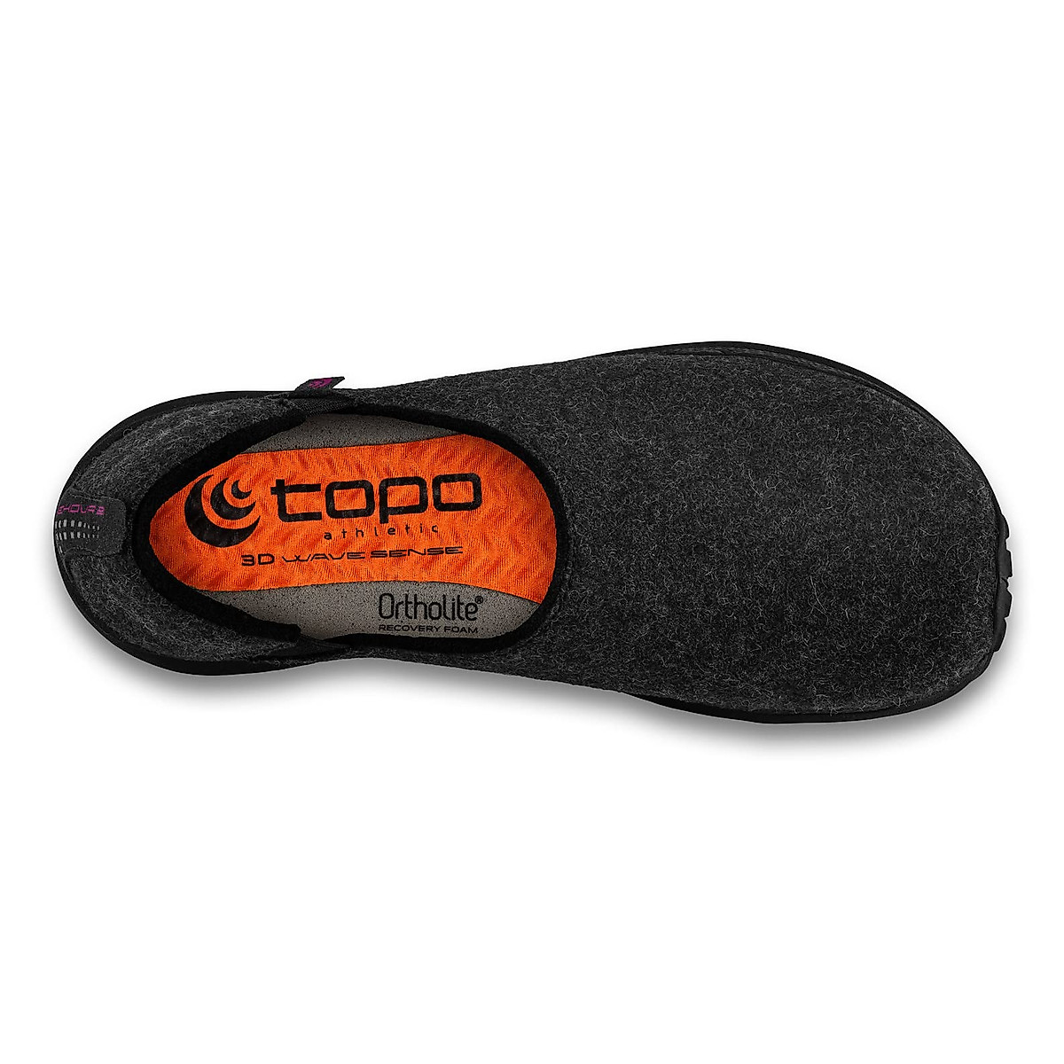 Topo Athletic Women's Rekovr 2 Comfortable Lightweight 3MM Drop Recovery Training Shoes, Charcoal/Black, Size 8.5