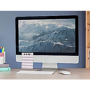 Small to-Do List Notepad, Large Sticky Notes, Lilac, 50 Pages, 4x6" by DAILY RITMO