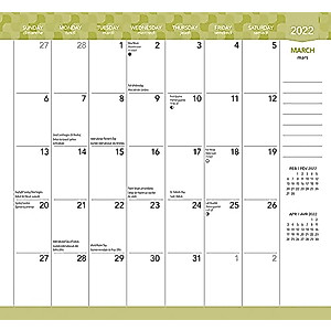 Vintage Blooms Fleurs Classiques 2022 3.5 x 6.5 Inch Two Year Monthly Pocket Planner, Flower Artwork Design