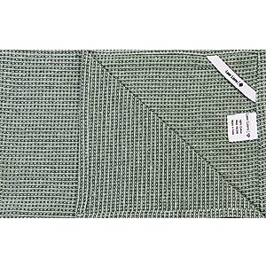 LANE LINEN Kitchen Towels Set - Pack of 6 Cotton Dish Towels for Drying Dishes, 18”x 28”, Kitchen Hand Towels, Absorbent Tea Towels, Dish Towels for Kitchen, Quick Drying Kitchen Towel Set - Olive