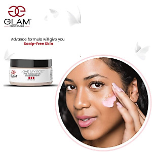 Glam Essentials Pink Himalayan Salt Body Scrub Moisturizing and Exfoliating Scrub For Deep Cleansing, Scars, Scalp Wrinkles, Moisturize Skin & Body For Women & Men - 300ml / 10 Oz